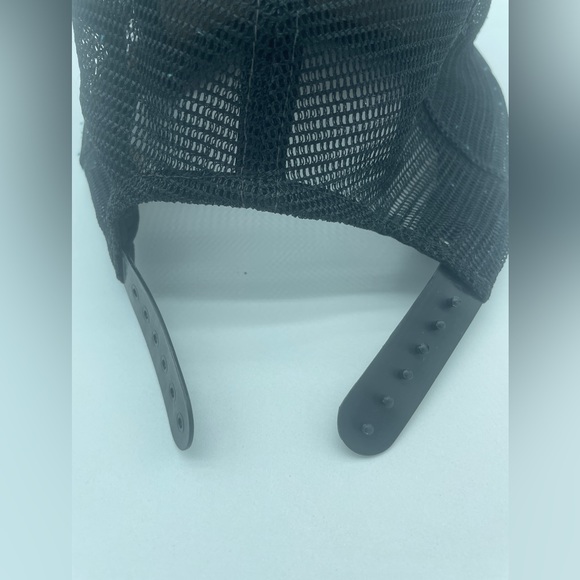 Accessories | Rare Black Vintage Commander In Chief Gold Leaf Mesh Cap ...